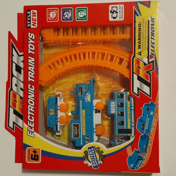 Toys | Train Battery Railway Powered Train Set Kids Gift | Poshmark